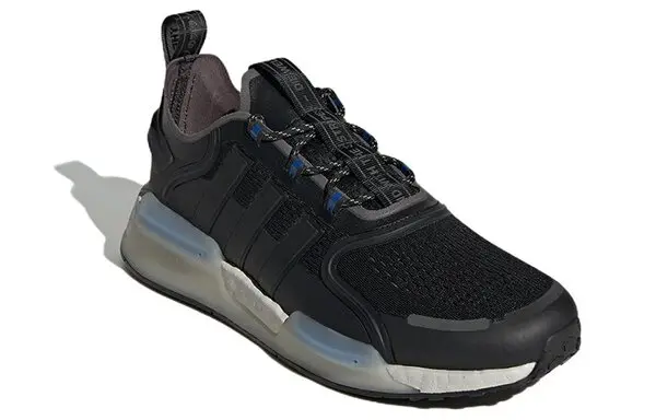 Adidas Nmd_v3 "black Blue Rush" Sneakers - Black/blue