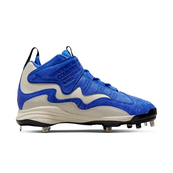 Nike Griffey 1 "jackie Robinson" Baseball Cleats - Blue/gray