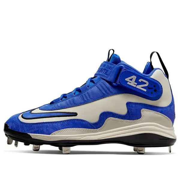 Nike Griffey 1 "jackie Robinson" Baseball Cleats - Blue/gray