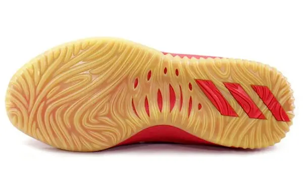 Adidas Dame 4 "red Gum" Sneakers - Red/black