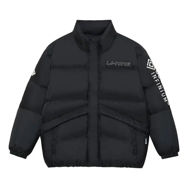 LI-NING Jimmy Butler Logo Down Jacket - Black