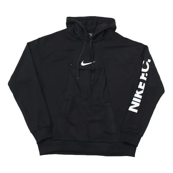 Nike Athleisure Sports Logo Pullover - Black
