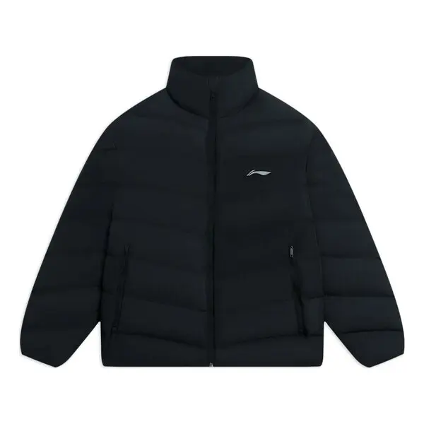 LI-NING Essential Logo Down Jacket - Black