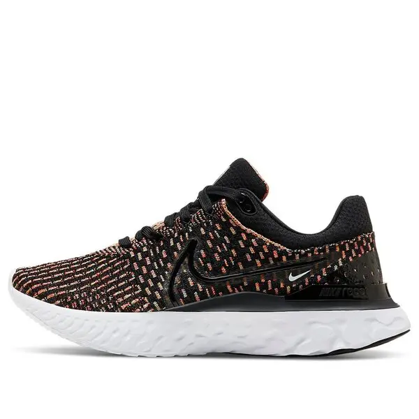 Nike React Infinity Run Flyknit 3 Sneakers - Black/red