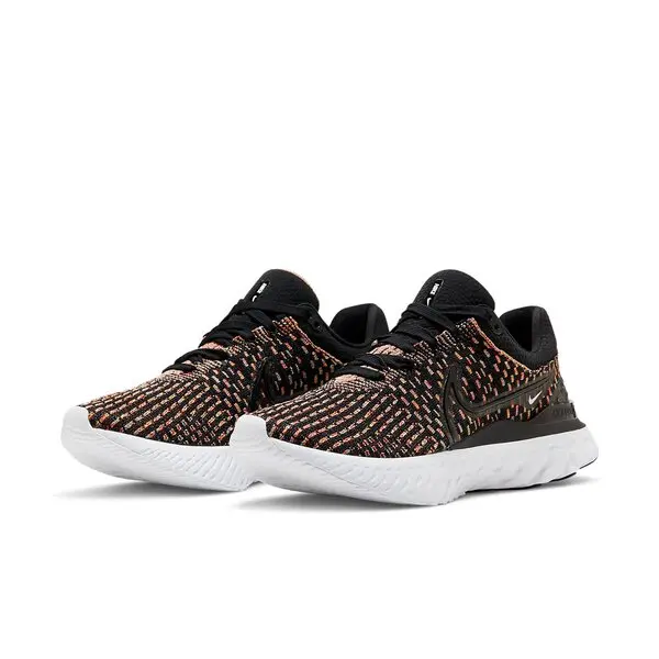 Nike React Infinity Run Flyknit 3 Sneakers - Black/red