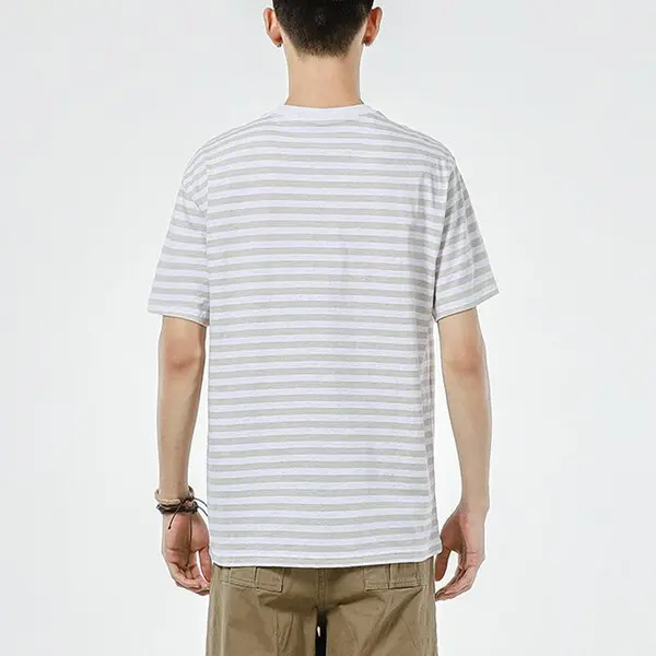 Nike Stripe Alphabet Printing Round Neck Pullover Short Sleeve Lakers T-shirt