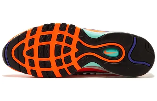 Nike Max 98 Qs "cone" Sneakers - Orange/purple
