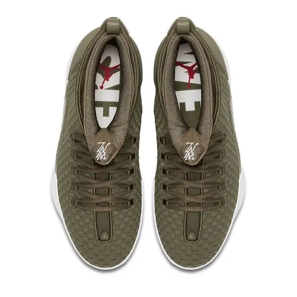 JORDAN Air 15 Retro X Psny Sneakers - Medium Olive/medium Olive-sail