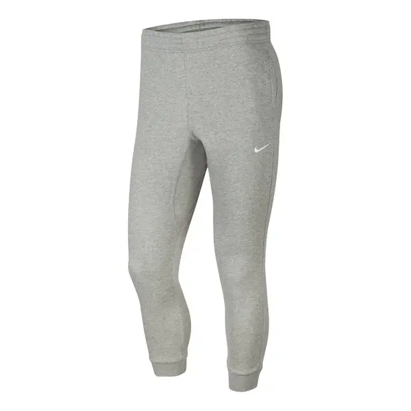 Nike Fleece Stay Warm Solid Color Casual Sports Bundle Feet Pants 'gray - Default Color