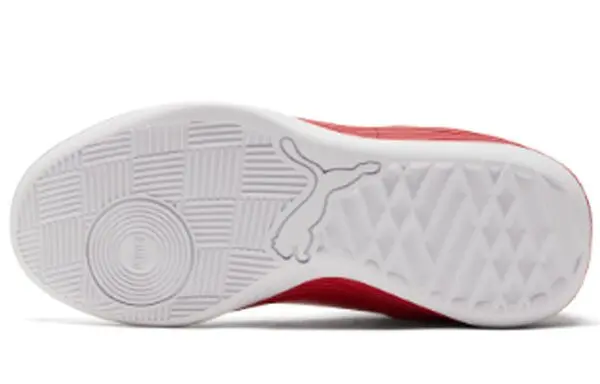 PUMA Clyde All-pro Mid Sneakers - White/red