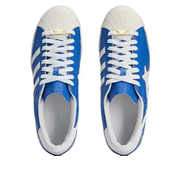 Adidas X A Bathing Ape Superstar Vintage 'blue White