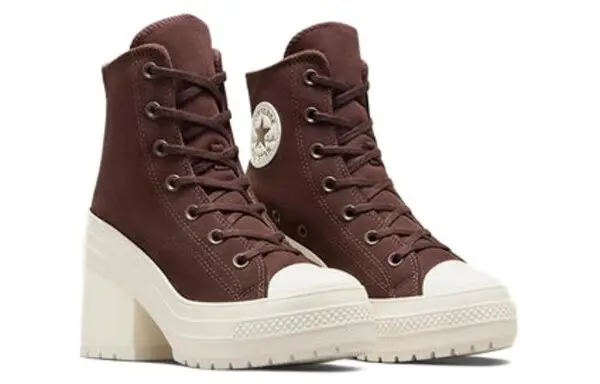CONVERSE Chuck 70 De Luxe Heel Suede Boots