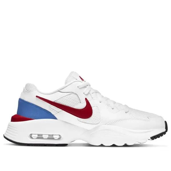 Nike Max Fusion Low Top Sneakers - White/red