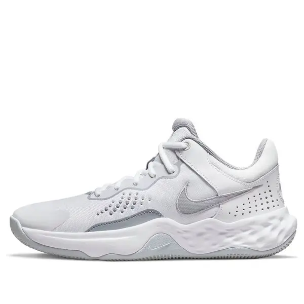 Nike Fly.by Mid 3 Basketball Sneakers - White/gray