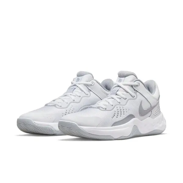 Nike Fly.by Mid 3 Basketball Sneakers - White/gray