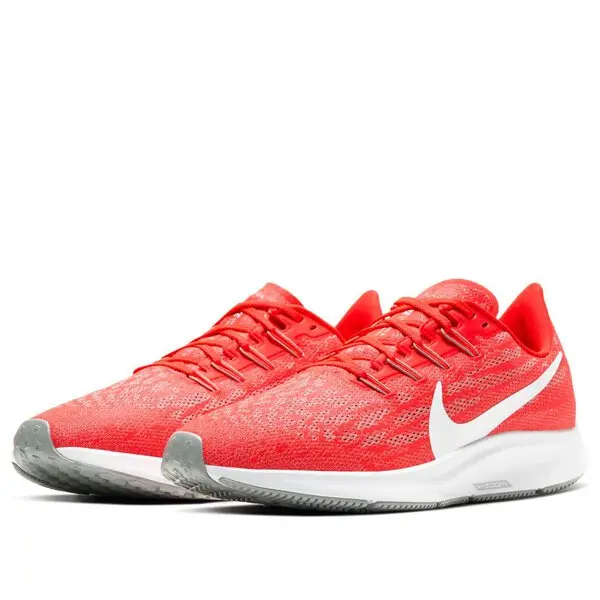 Nike Zoom Pegasus 36 Athletic Sneakers - Red/white