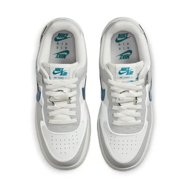 Nike Force 1 Shadow Sneakers - White/blue
