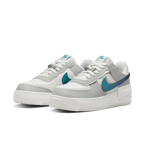Nike Force 1 Shadow Sneakers - White/blue