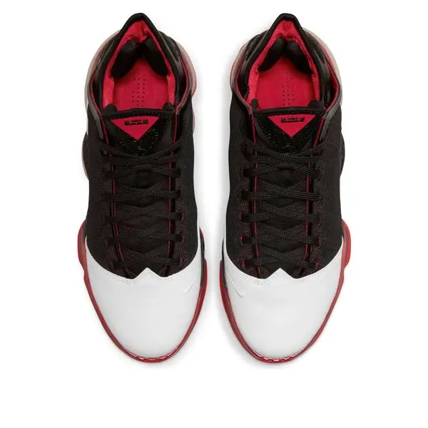 Nike Lebron 19 Low "bred" Athletic Sneakers - Black/white/red
