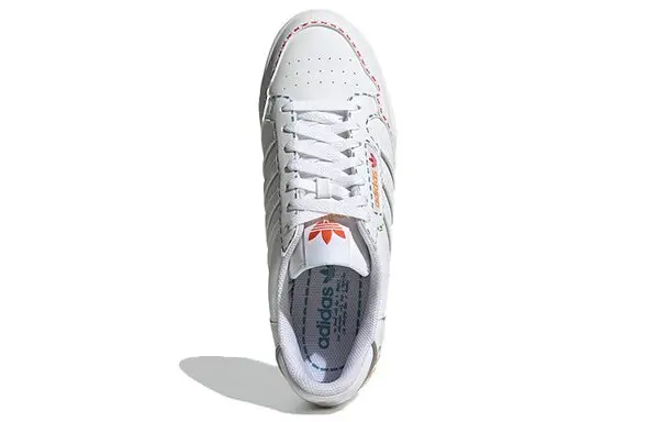 Adidas Continental 80 Stripes Embroidered Flower Sneakers