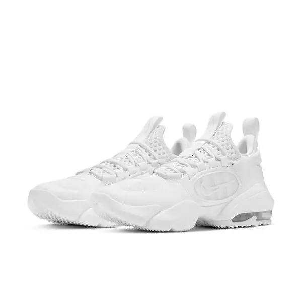 Nike Max Alpha Savage 2 "triple " Athletic Sneakers - White