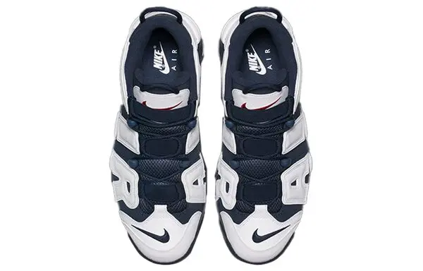 Nike More Uptempo Sneakers - White/blue