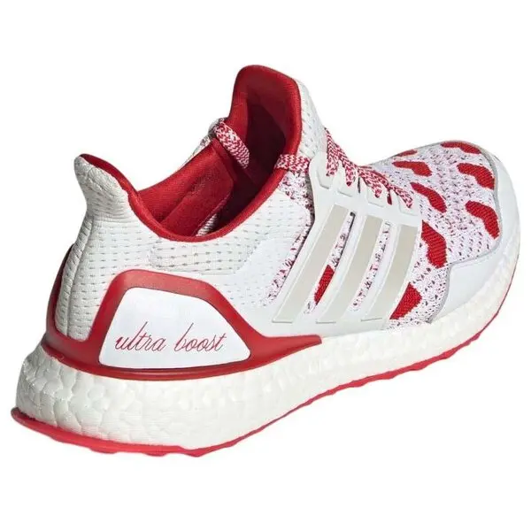 Adidas Ultra Boost 1.0 'valentines Day' Sneakers - Cloud White/zero Metallic/better Scarlet