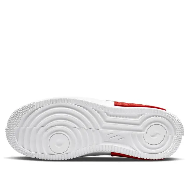 Nike Force 1 Fontanka Low Top Sneakers - White/red