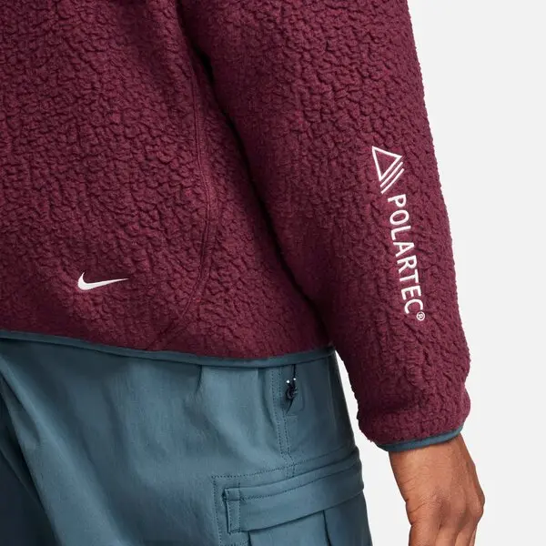 Nike Arctic Wolf Full-zip Fleece Top - Red