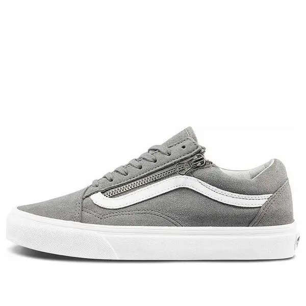 VANS Old Skool Zip Low-top Sneakers - Gray/white
