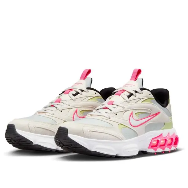 Nike Zoom Air Fire Sneakers - Light Silver/hyper Pink/olive Aura