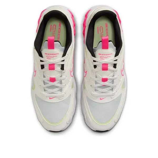 Nike Zoom Air Fire Sneakers - Light Silver/hyper Pink/olive Aura