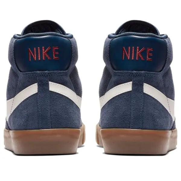 Nike Blazer Mid Retro High Top Sneakers - Navy Blue