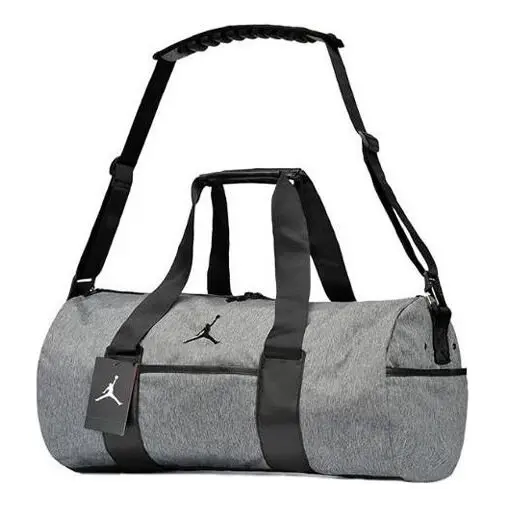 JORDAN Air Large Capacity Sports Gym Travel Bag - Grey/black