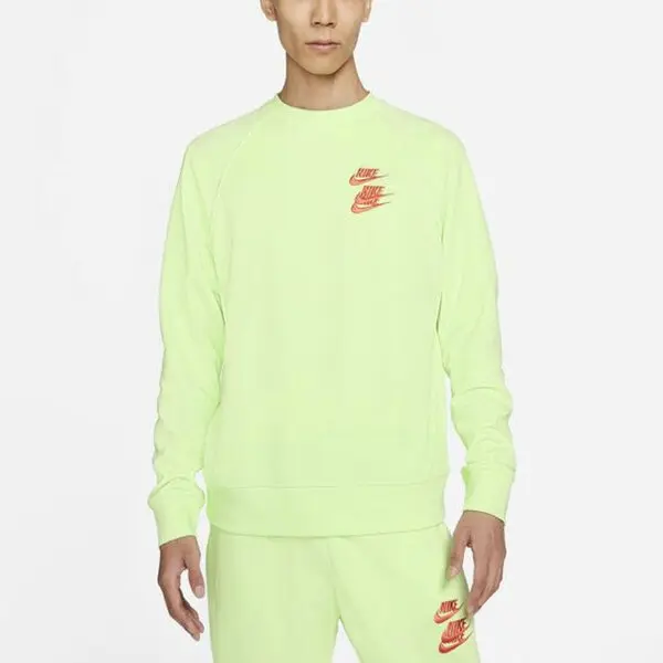 Nike Embroidered Logo Round Neck Pullover