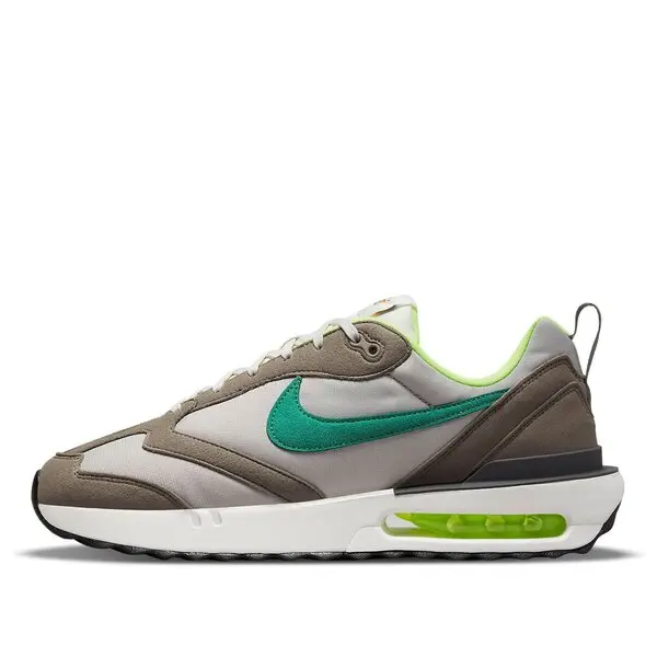 Nike Max Dawn Low Top Sneakers - Grey/green