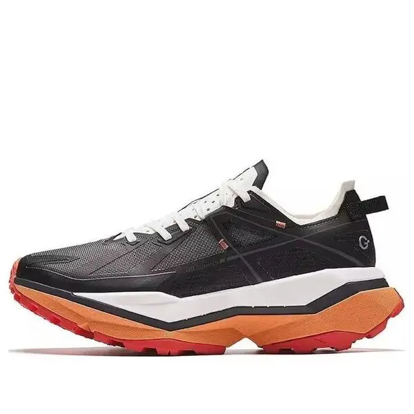 ANTA Champion Series Athletic Sneakers - Black/orange