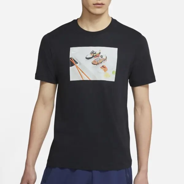 Nike Printing Sports Round Neck Short Sleeve