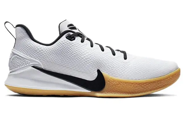 Nike Mamba Focus Basketball Sneakers - White/black