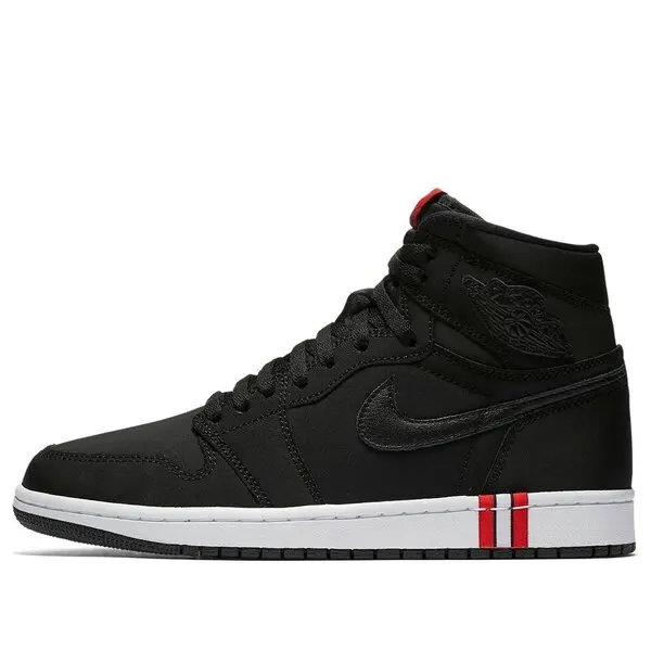 JORDAN 1 Retro High Og Paris Saint-germain Sneakers - Black/challenge Red