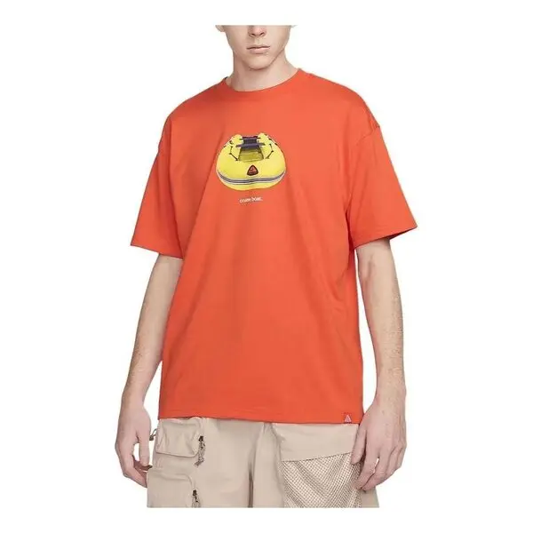 Nike Cruise Boat Dri-fit T-shirt - Orange