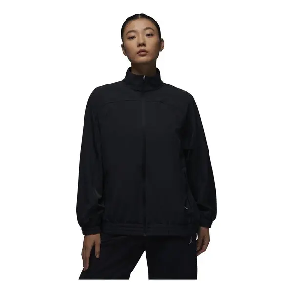 JORDAN Dri-fit Sport Woven Jacket - Black/grey
