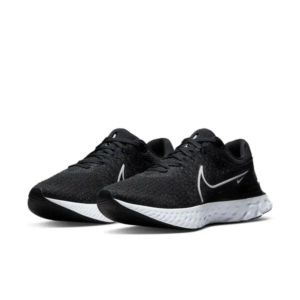 Nike React Infinity Run Flyknit 3 Sneakers - Black/white