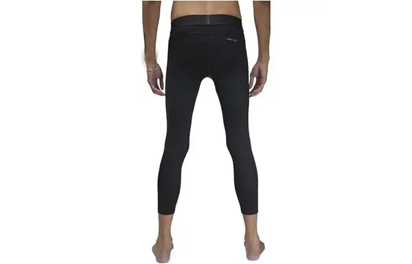 Nike Solid Color Alphabet Sports Pants Black