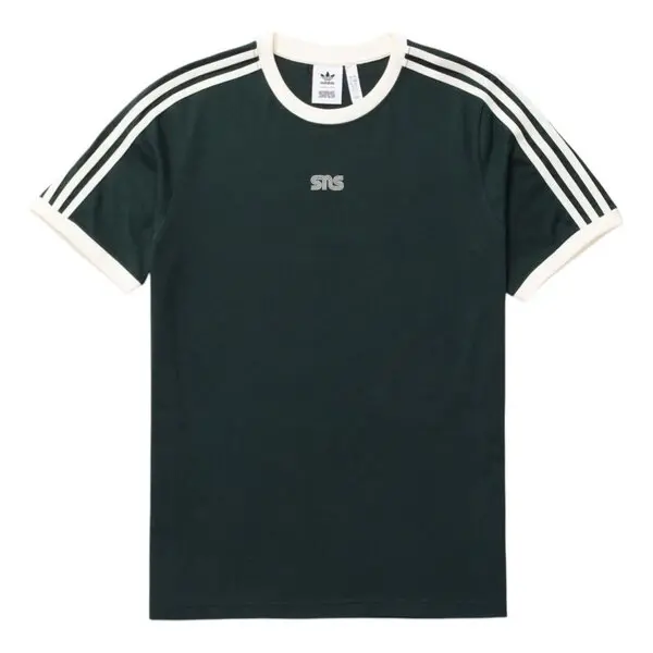 Adidas X Sns Ringer T-shirt Asia Sizing - Shadow Green