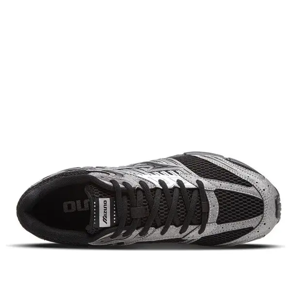 Mizuno Speed 2010 Athletic Lace Up Sneakers - Black/silver