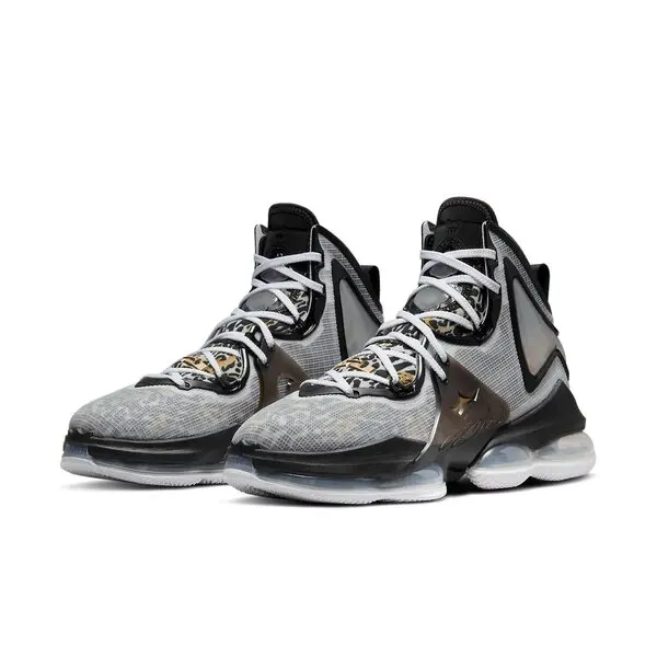Nike Lebron 19 Ep "leopard" High Top Sneakers - Leopard/white/black