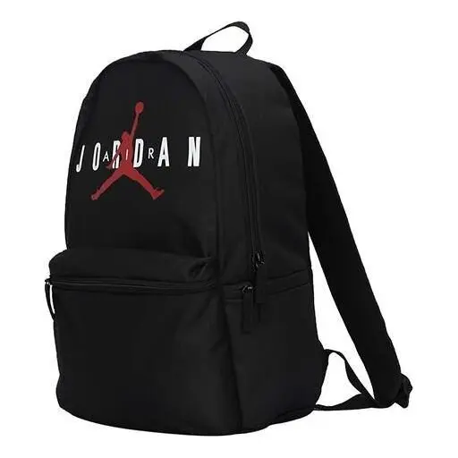 JORDAN Large Jumpman Logo Backpack - Black/red