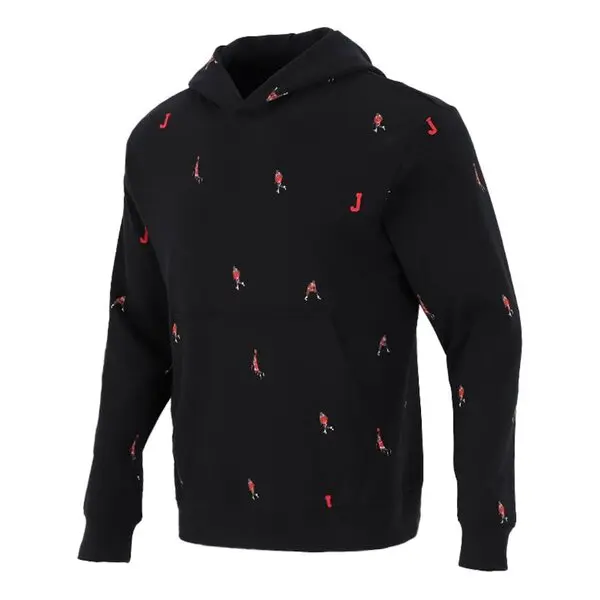 JORDAN Full Print Pullover Hoodie - Default Color