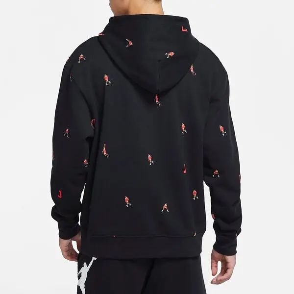 JORDAN Full Print Pullover Hoodie